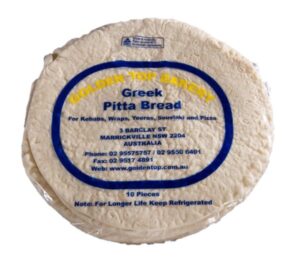 Greek Pitta Bread - 10 Pack - FRUIT BROTHERS
